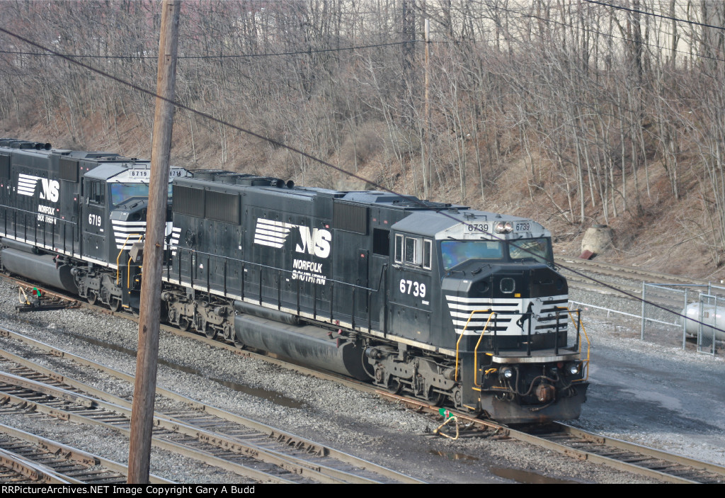 NORFOLK SOUTHERN SD60I 6739